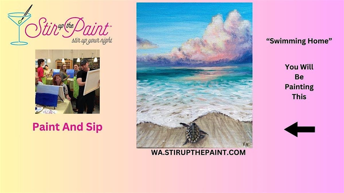 Redmond Paint and Sip, Paint Party, Paint Night With Stir Up The Paint ...