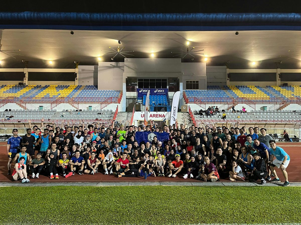 Interval Run with ASICS Running Club, UM Arena, Kuala Lumpur, 3 July ...