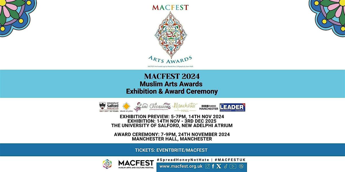 Art Exhibition and Preview: MACFEST Muslim Arts Awards 2024, New ...