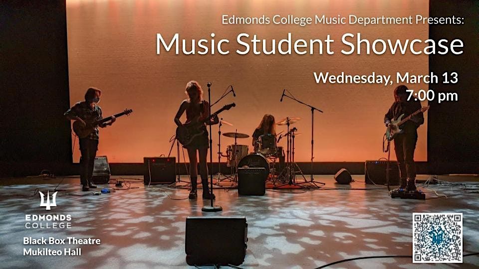 Music Student Showcase, Black Box Theatre at Edmonds College, Lynnwood ...