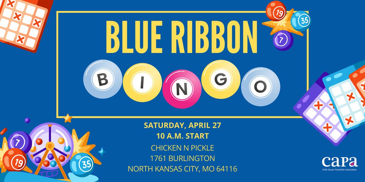 Blue Ribbon BINGO, Chicken N Pickle - North Kansas City, 27 April 2024 ...