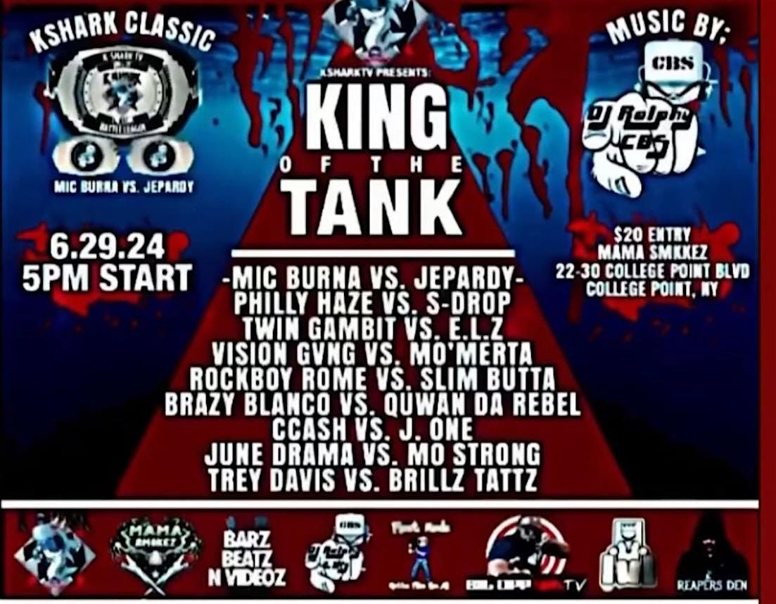Rap Battle with Kshark TV, 2230 College Point Blvd, Queens, 29 June ...