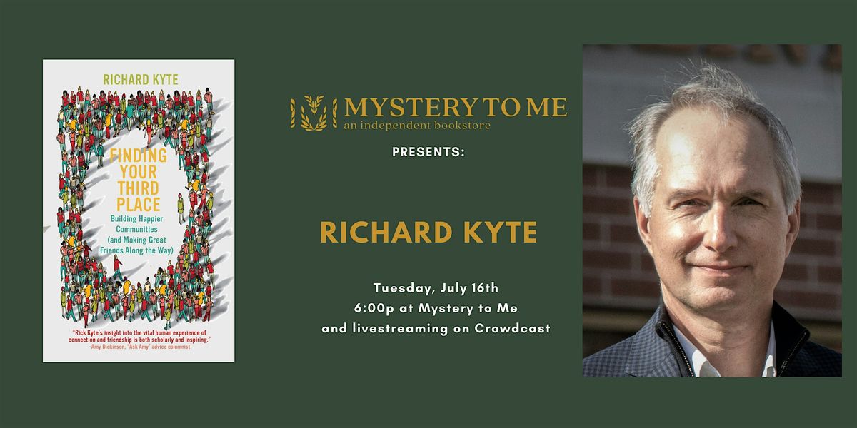 Live @ MTM: Richard Kyte, Mystery to Me, Madison, 16 July 2024 ...
