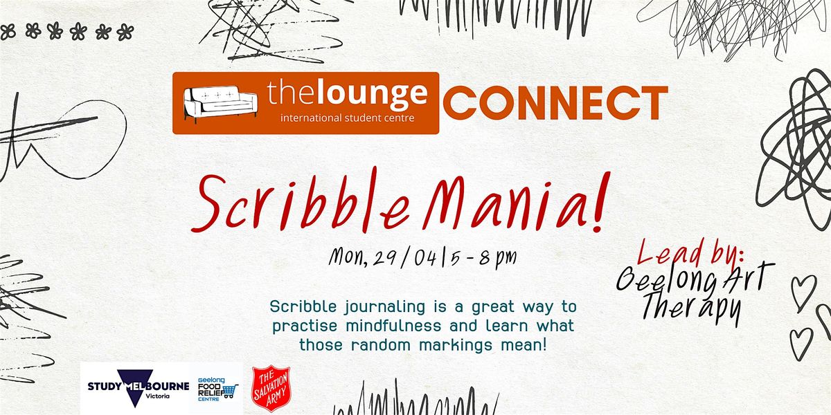Lounge Connect: Scribble Mania, Salvation Army Geelong, 29 April 2024 ...