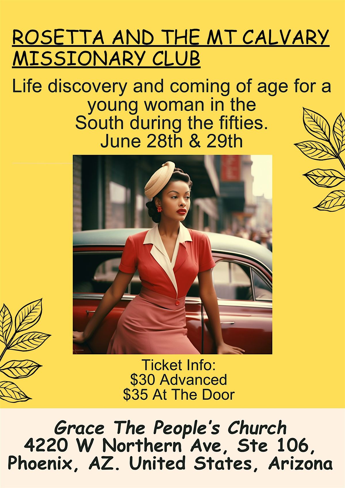 Rosetta and the Mt Calvary Missionary Club, Grace Phoenix The People's ...