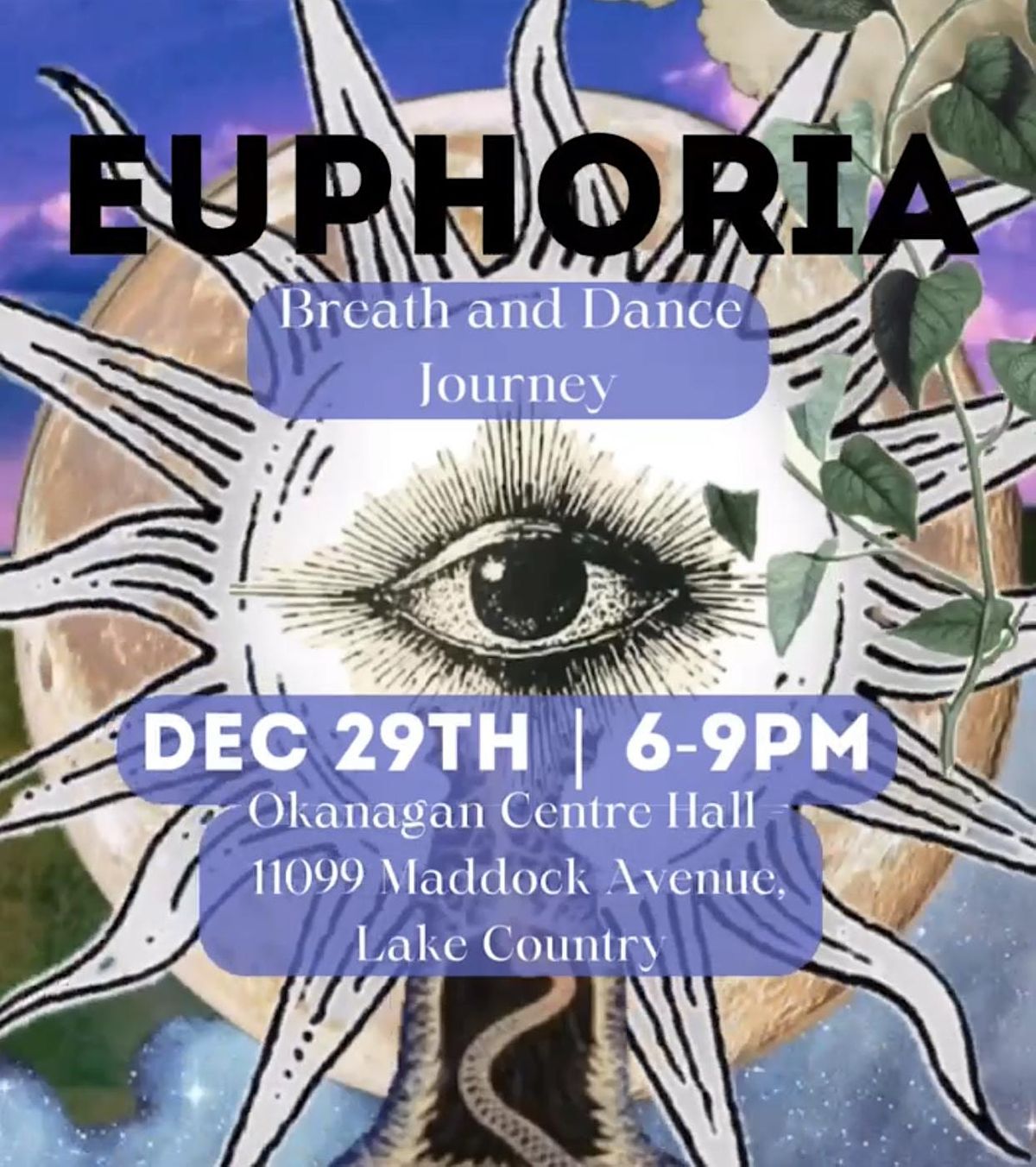 Euphoria - Breath and Dance Journey, 11099 Maddock Ave, Lake Country ...