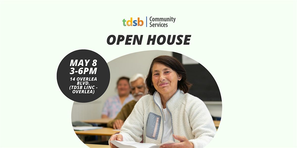 TDSB Community Services Open House, TDSB CS Language Instruction for ...