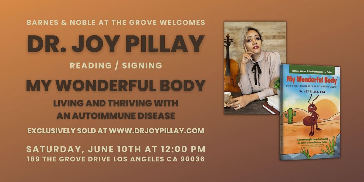 Dr. Joy Pillay reads and signs her childrens book at B&N The Grove ...