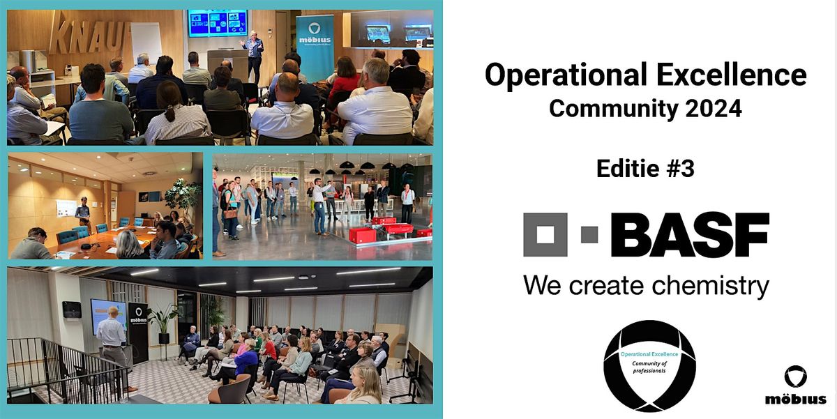 Möbius OPEX Community #3 2024 @BASF Gent, BASF Innovation Center Gent ...