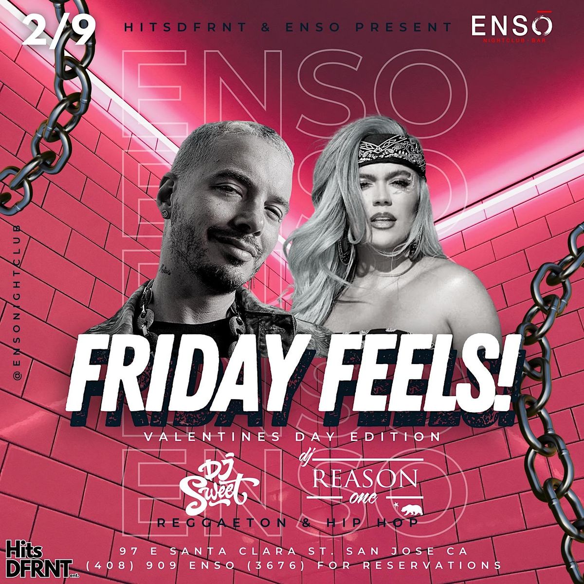 FRIDAY FEELS @ Enso Nightclub, ENSO Bar & Nightclub, San Jose, 9 ...