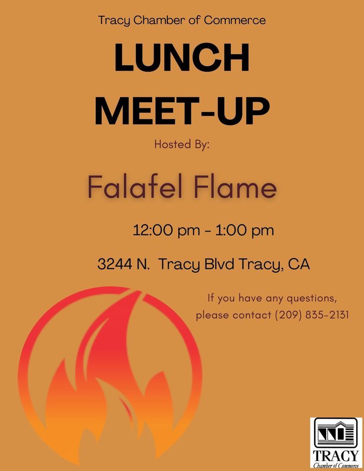 Lunch Meet - Up hosted by Falafel Flame, 3244 N Tracy Blvd, Tracy, CA ...