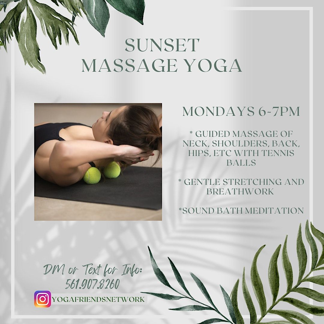 Donation Massage Yoga & Sound Bath with Genevieve Rivera, Yoga Friends ...