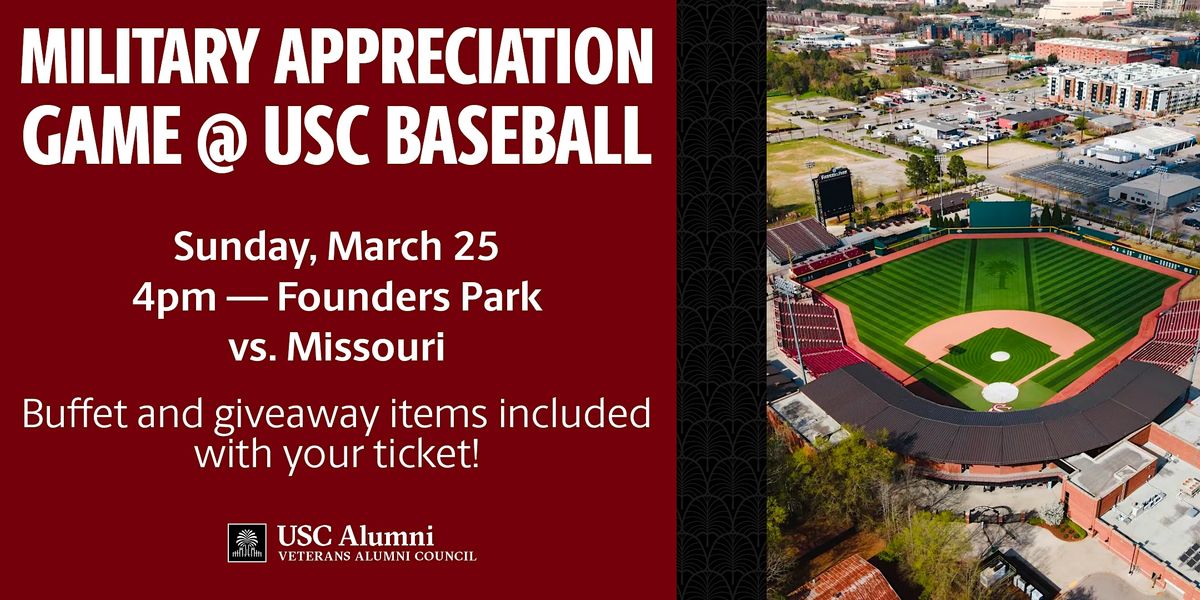 Veterans Alumni Council: Military Appreciation Baseball Game, Founders ...