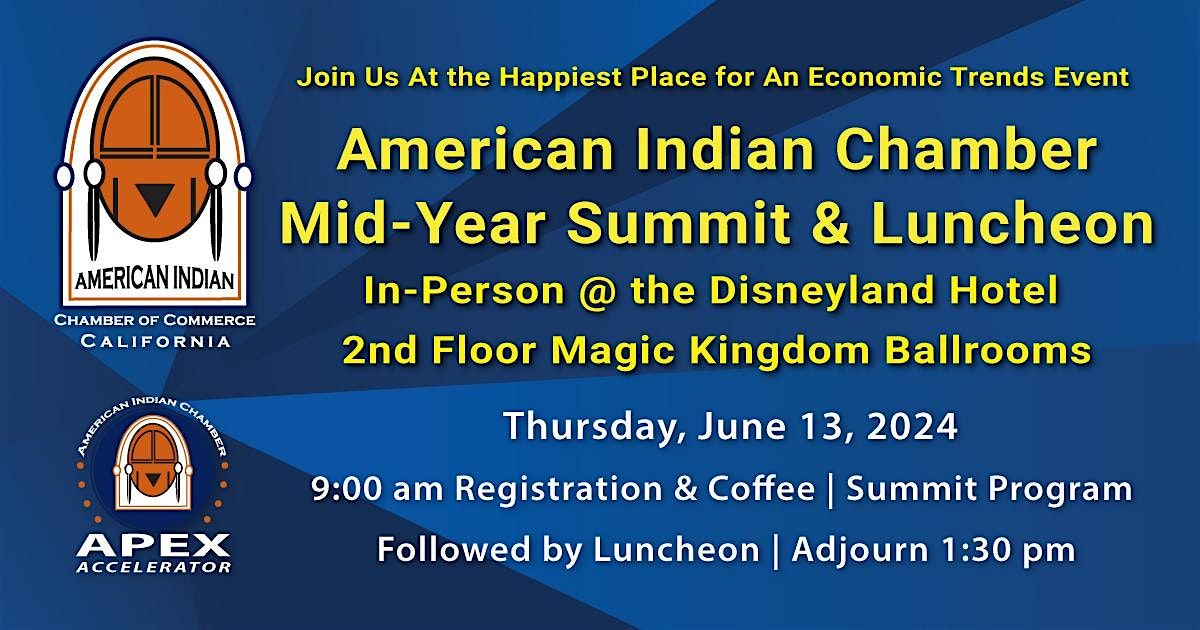 AICC Mid-Year Summit with June Luncheon 2024, 1150 Magic Way, Anaheim ...