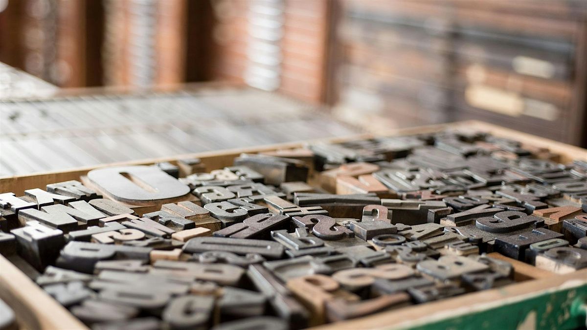 Introduction to Wood Type & Letterpress Printing, QUT Kelvin Grove ...