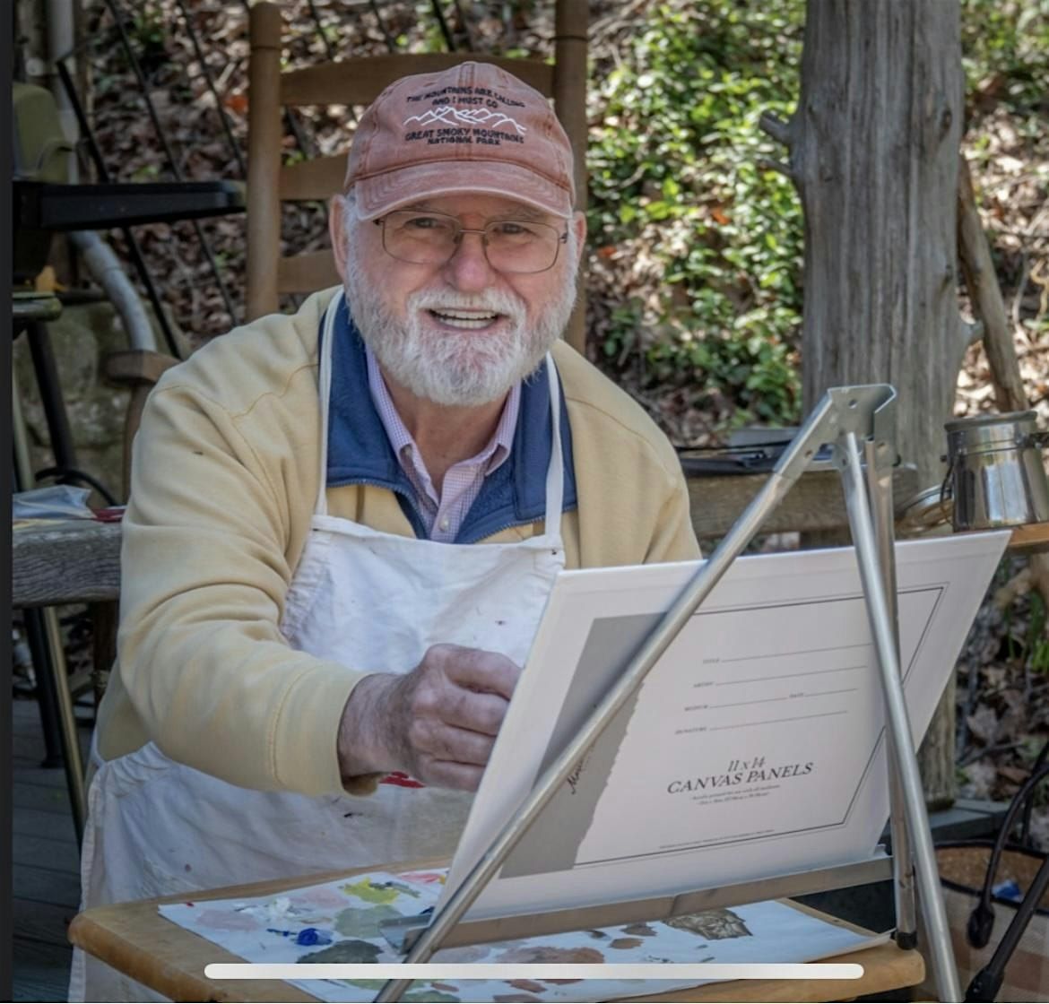 Painting Wildflowers in Oil, Adkins/Rollman Gallery, Gatlinburg, 4 May ...