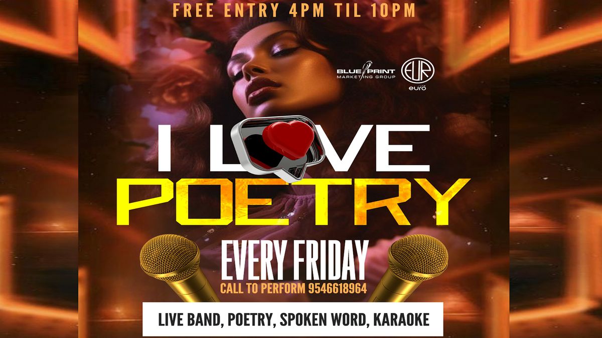 i Love Poetry @Club Euro The Best Poetry , Karaoke, Spoken Word, Open ...