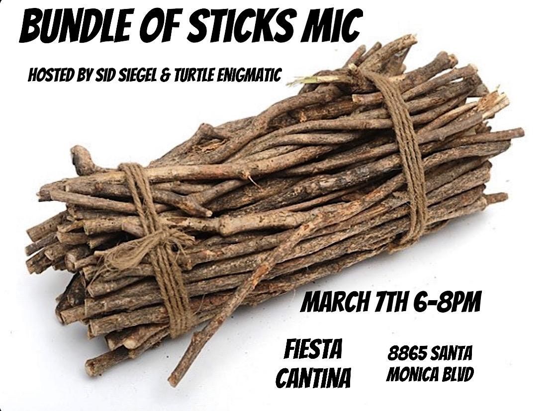 The Bundle of Sticks Mic, The Plaza Dance Bar, Los Angeles, 20 October ...