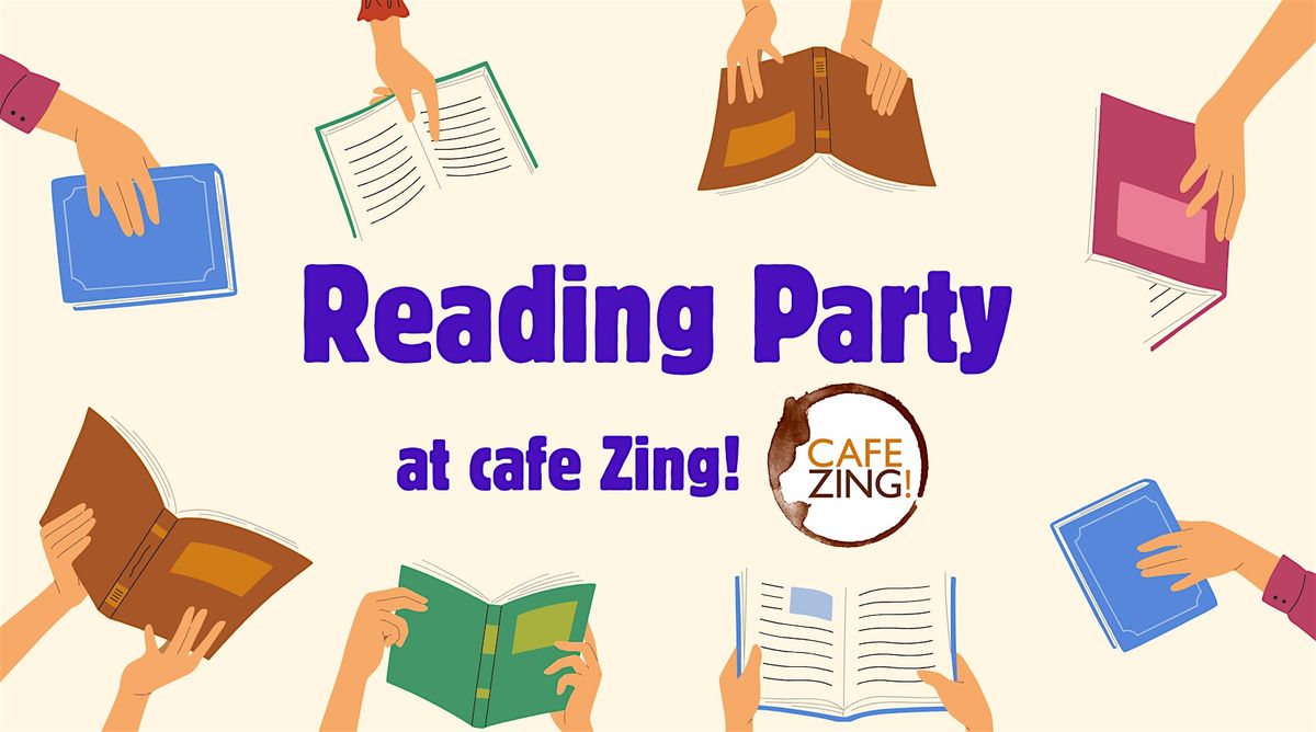Reading Party at Cafe Zing!, Cafe Zing, Cambridge, 12 January 2026 ...
