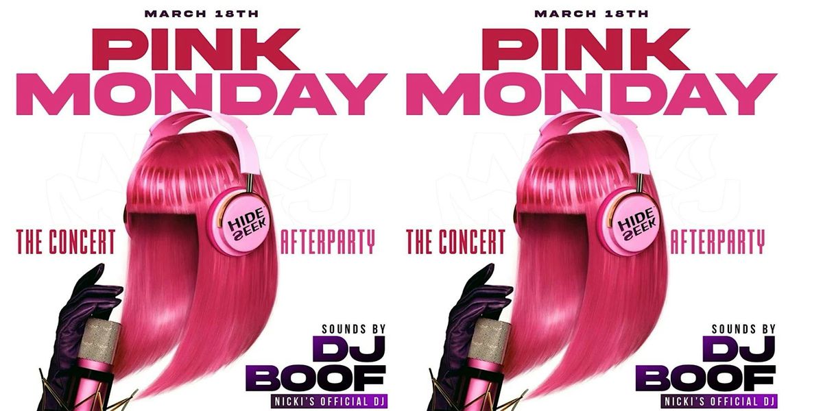 Pink Monday Concert Afterparty at HideSeek, HIDE/SEEK, New Orleans, 18 ...