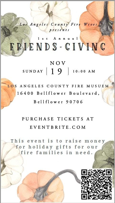 La Co Fire Wives Friends Giving Los Angeles County Fire Museum