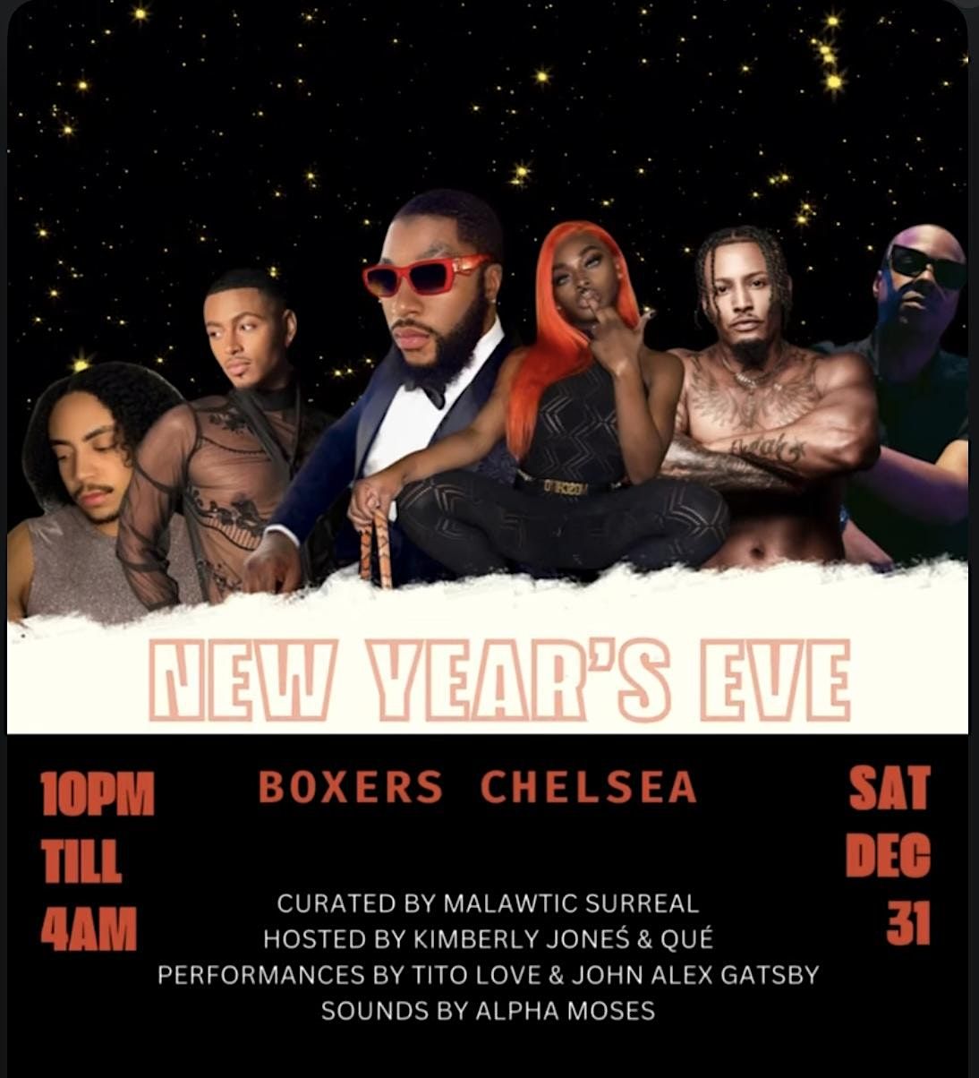 THE NOTORIOUS FAMILY - NYE 2024 CELEBRATION @ BOXERS CHELSEA, Boxers ...