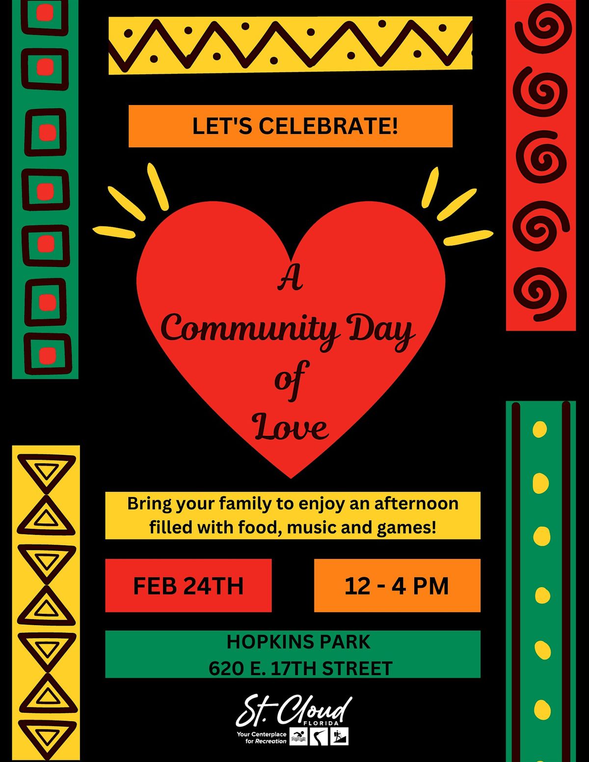 A Community Day of Love, Hopkins Park, St. Cloud, 24 February 2024 ...
