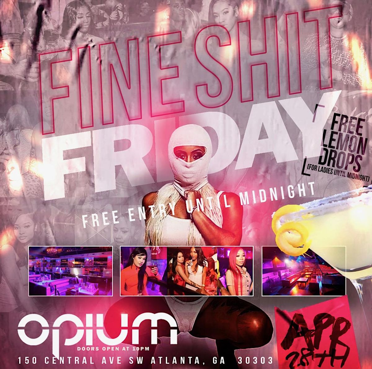 OPIUM THIS FRIDAY SEXIEST PARTY ON A FRIDAY, Opium/SPK, Atlanta, 14 ...