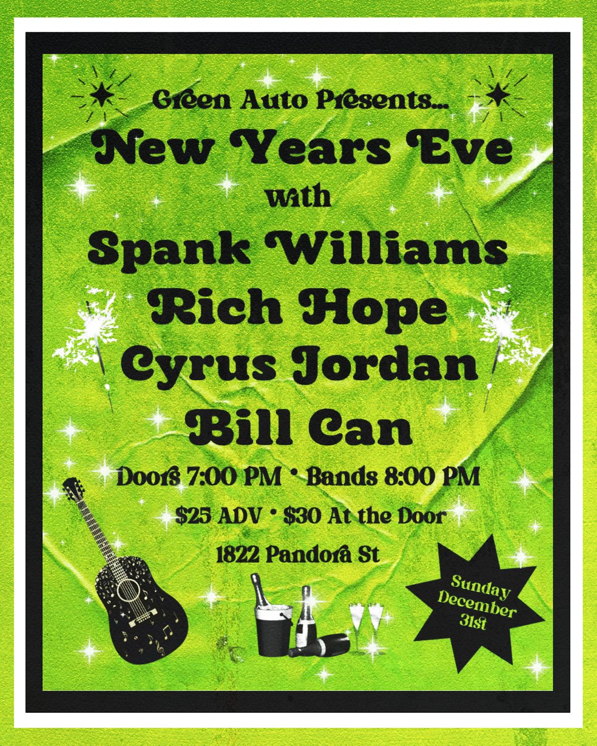 New years eve at Green Auto!, Green Auto Body, Vancouver, 31 December ...