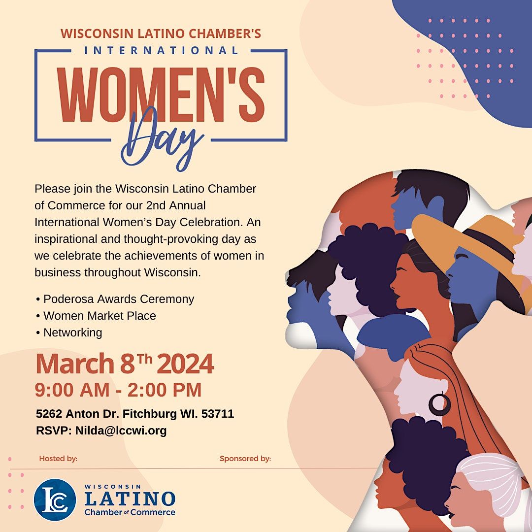 WLCC | International Womens Day Celebration 2024, Wisconsin Latino ...