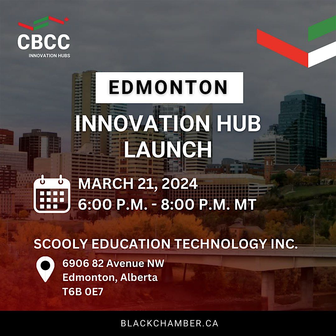 Edmonton Innovation Hub Launch, 6906 82 Ave NW, Edmonton, 21 March 2024 ...