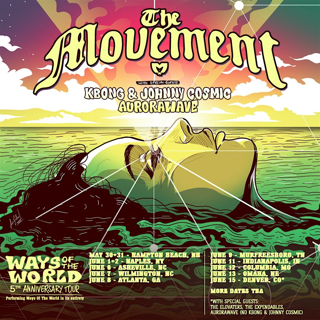 The Movement w/KBong & Johnny Cosmic, Aurorawave at Hollerhorn ...
