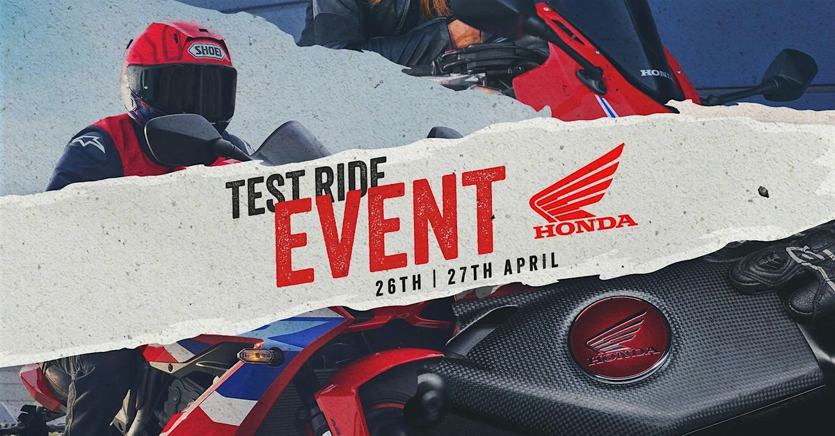 April Test Ride Event - Blade Honda Swindon, Blade Honda Swindon, 26 ...