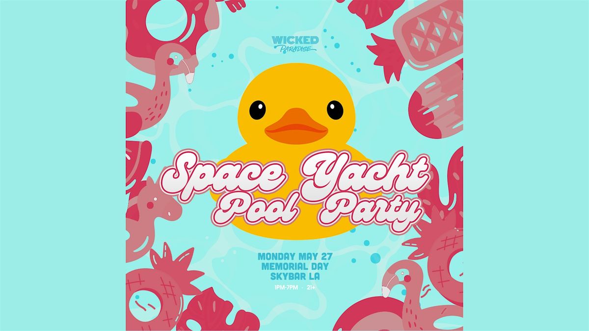 Space Yatch Pool Party, Skybar at the Mondrian, West Hollywood, 27 May ...