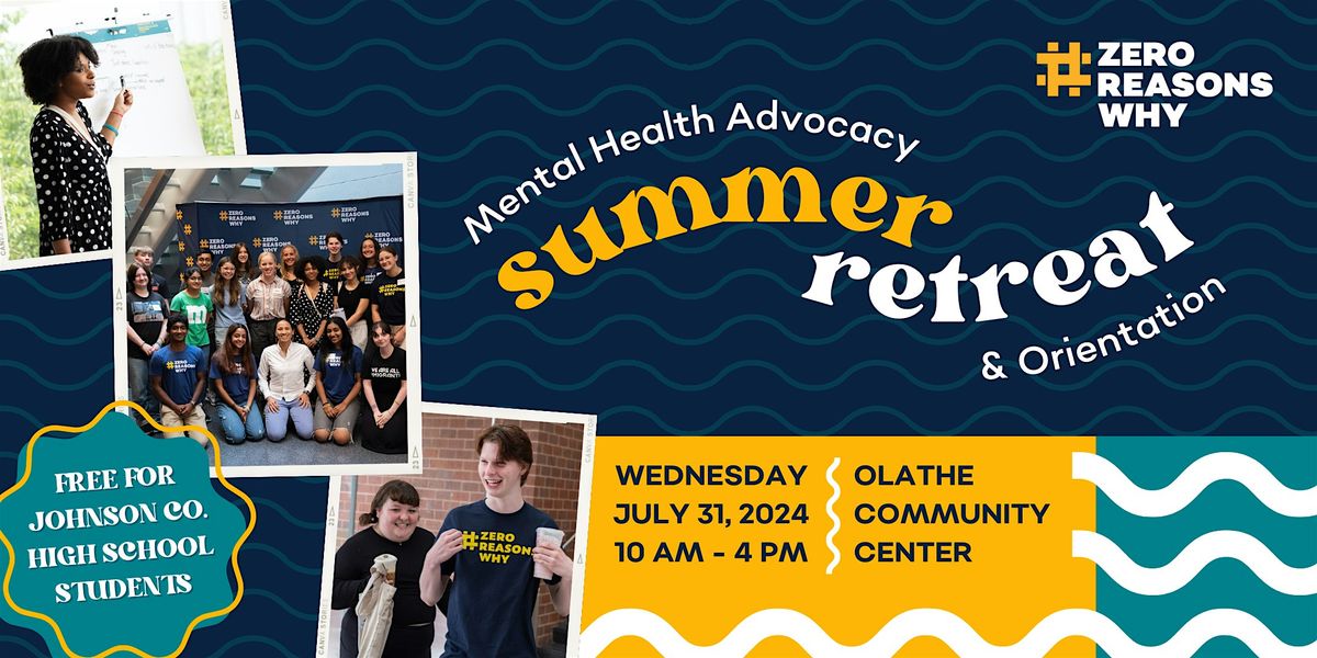 Zero Reasons Why Orientation & Retreat - Johnson County, Community ...