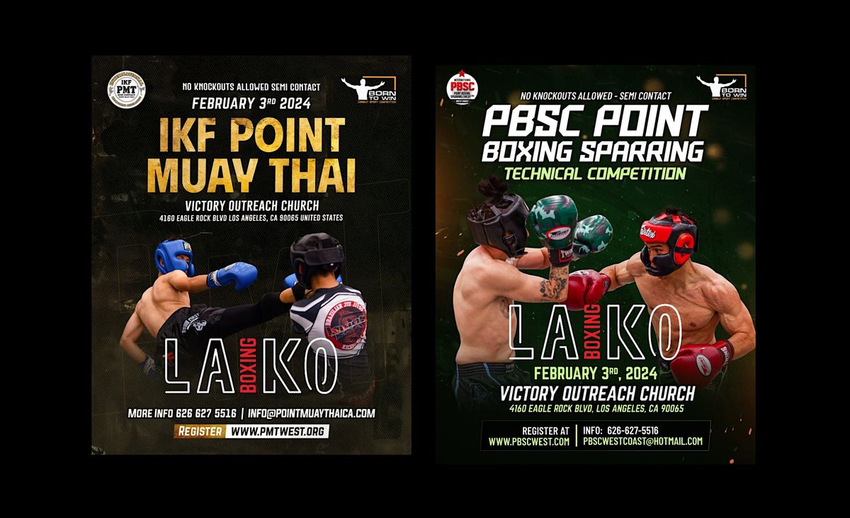 Born To Win CSC IKF Point Muay Thai- Point Boxing Sparring Circuit ...
