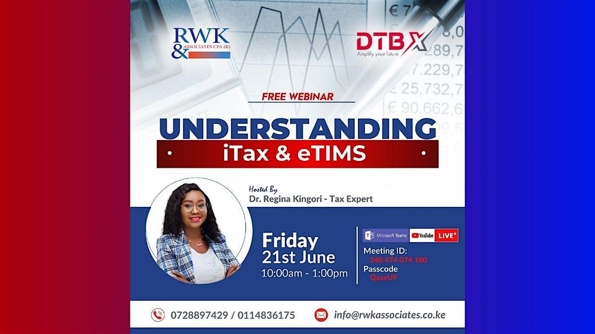 Free Webinar: Understanding iTax & eTIMS, June 21 2024 | Online Event | AllEvents