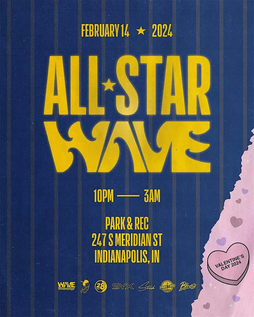 Wave Wednesday Presents All-Star Wave, Park & Rec, South Meridian ...