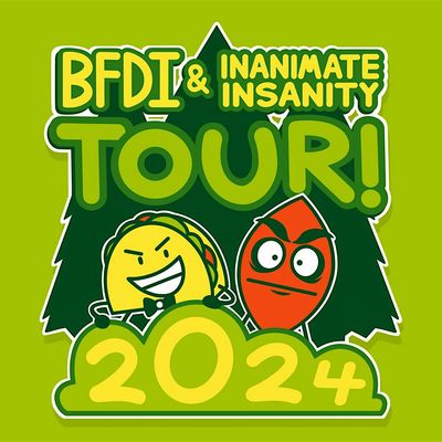 BFDI & Inanimate Insanity 2024 Tour - Los Angeles, Saban Media Center ...