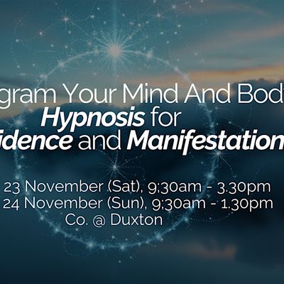 Reprogram Your Mind And Body: Hypnosis for Confidence and Manifestation ...