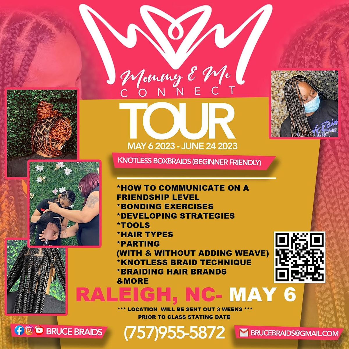 Mommy & Me Connect Presented by Bruce Braids- Washington, DC, 21 May ...