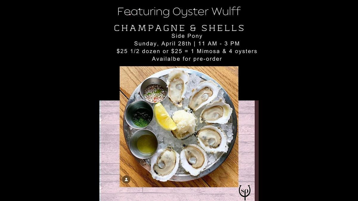 Champagne & Shells, Side Pony Coffee & Cocktails, Denver, 28 April 2024 ...