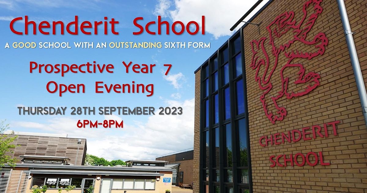 Chenderit School Year 6-7 Open Evening, Chenderit School, Middleton ...