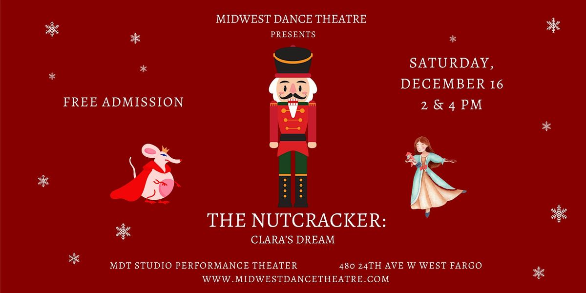 The Nutcracker, MDT Studio Performance Theater, West Fargo, 16 December 2023 | AllEvents.in
