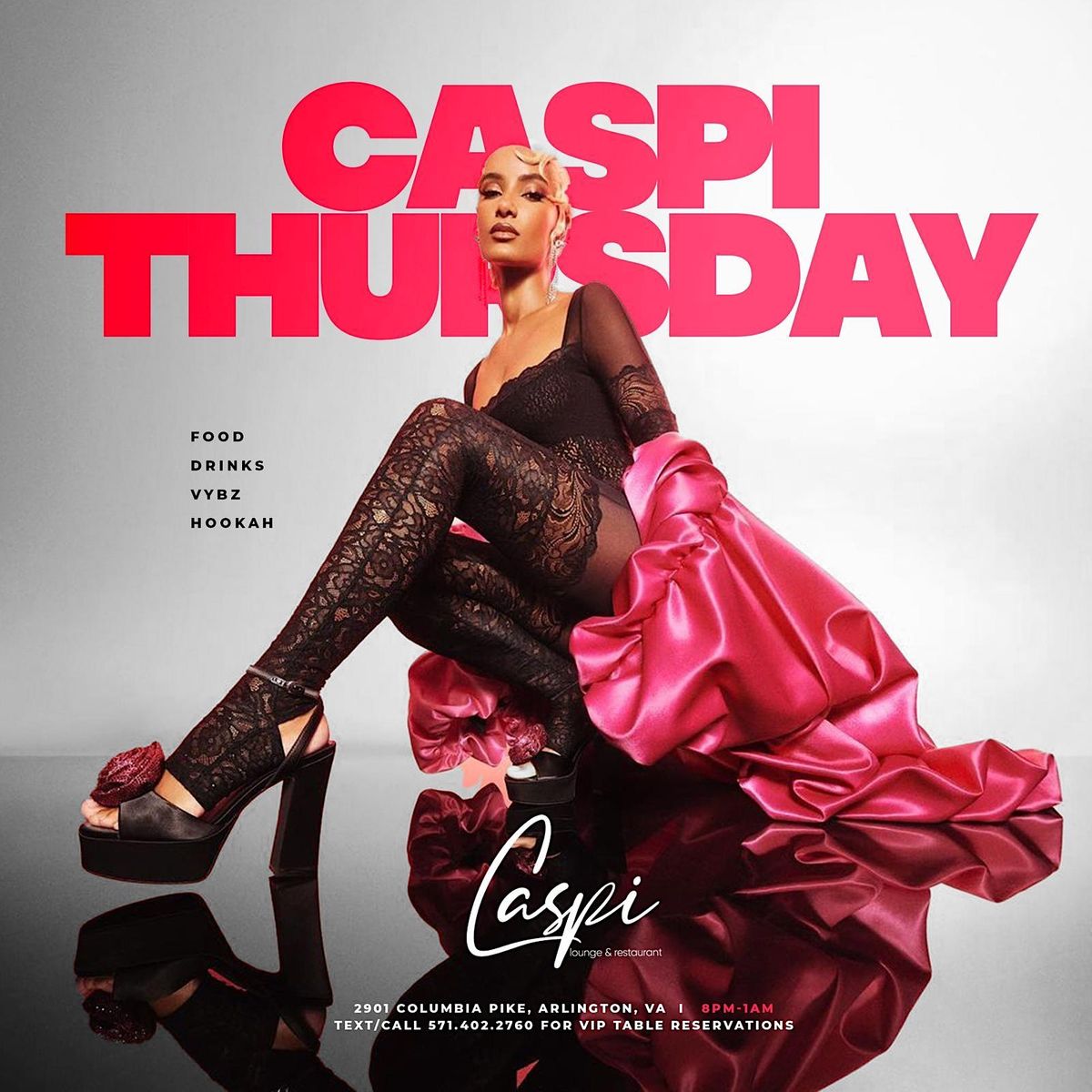 Caspi Thursdays (FOOD • DRINKS • VYBZ • HOOKAH), Caspi Restaurant and ...