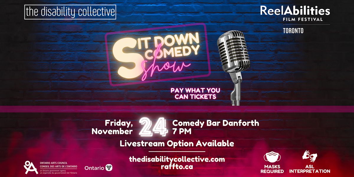Sit Down Comedy Show (LIVESTREAM ONLY), November 24 2023 | Online Event ...