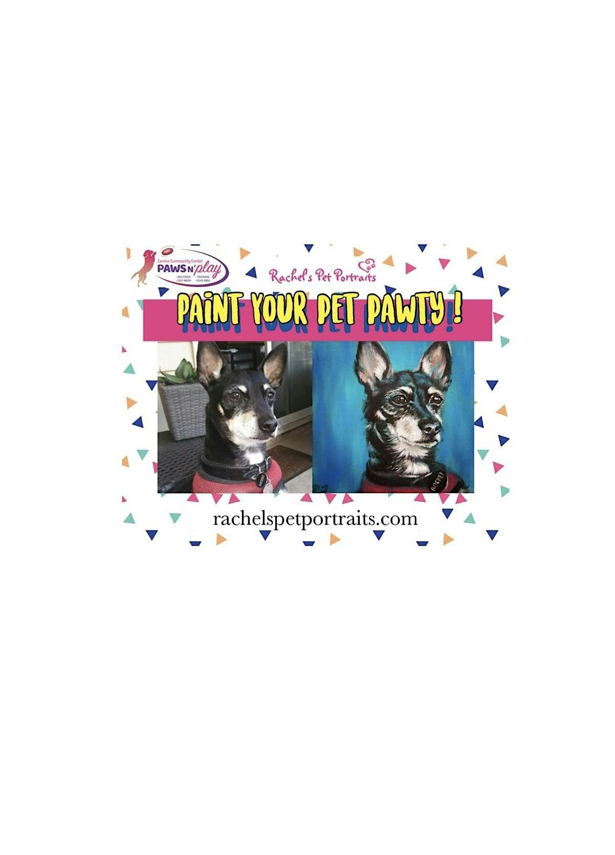 Paint Your Pet PAWty! Paws ‘N Play!, Paws N' Play, Carlson Drive ...