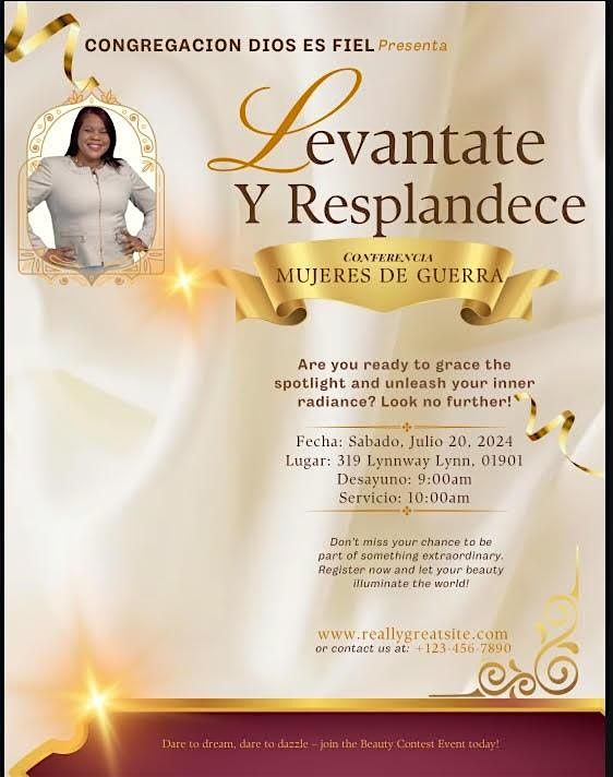 Levantate y Resplandece, Congregacion Dios Es Fiel, Lynn, 20 July 2024 ...