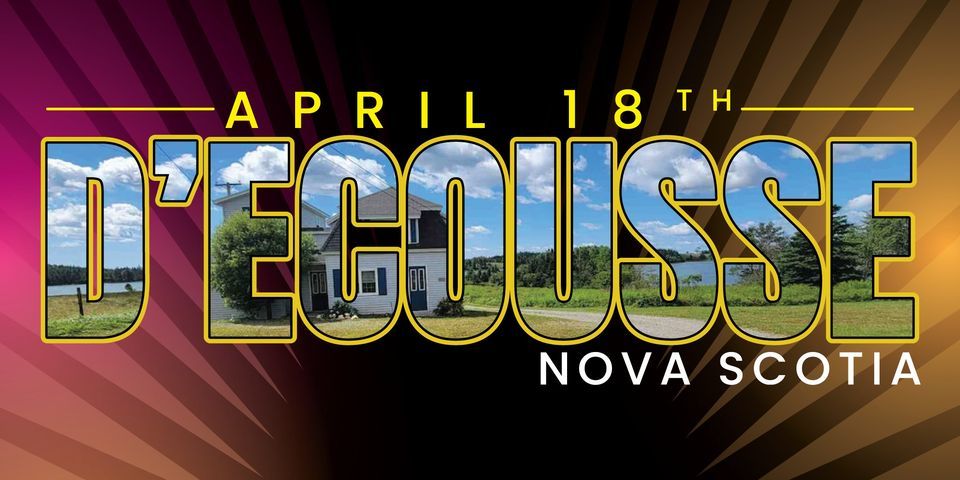 DIY Comedy Tour - DEscousse, NS, Groundswell Pub & Inn D'Escousse, Port ...