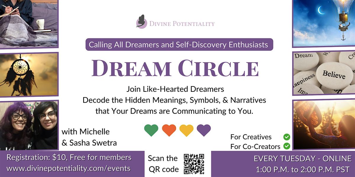 DREAM CIRCLE - Discover the Hidden Meanings of Your Dreams, August 20 ...